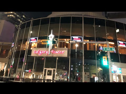 Dinner at Sky 360 Restaurant/ Calgary Tower