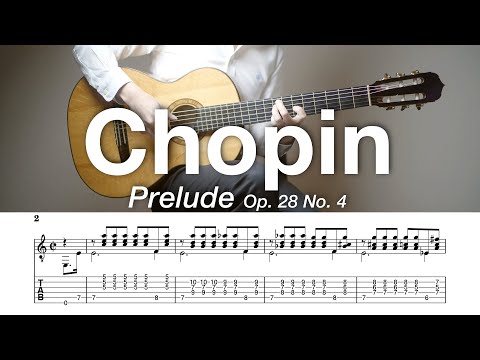 Chopin - Prelude in E Minor Op. 28 No. 4 | TAB
