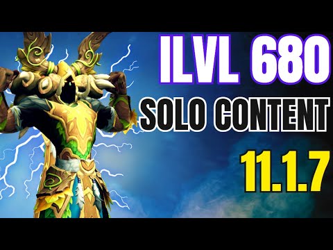 680 ALL BY YOURSELF - No Group Content - ULTIMATE Gearing Guide - Get Item Level 660 in ONE DAY