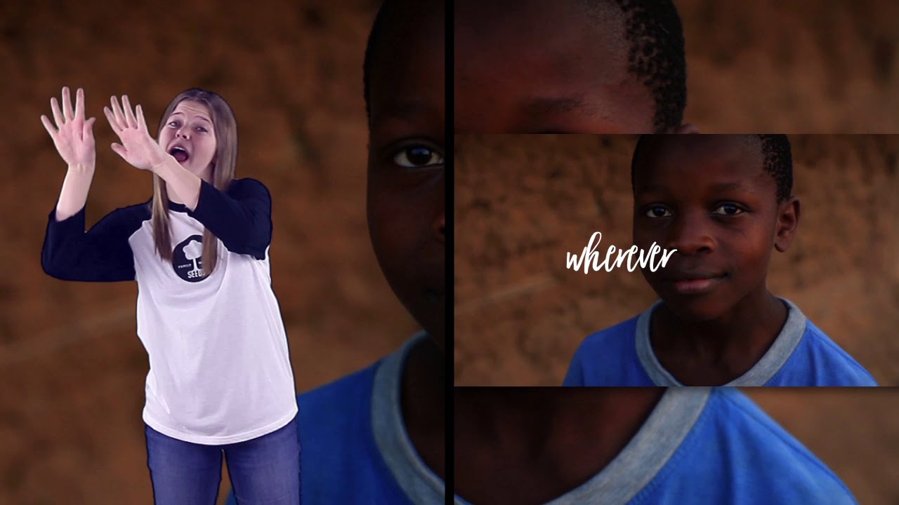 Joshua 1:9 - Be Strong and Courageous (Hand Motions)