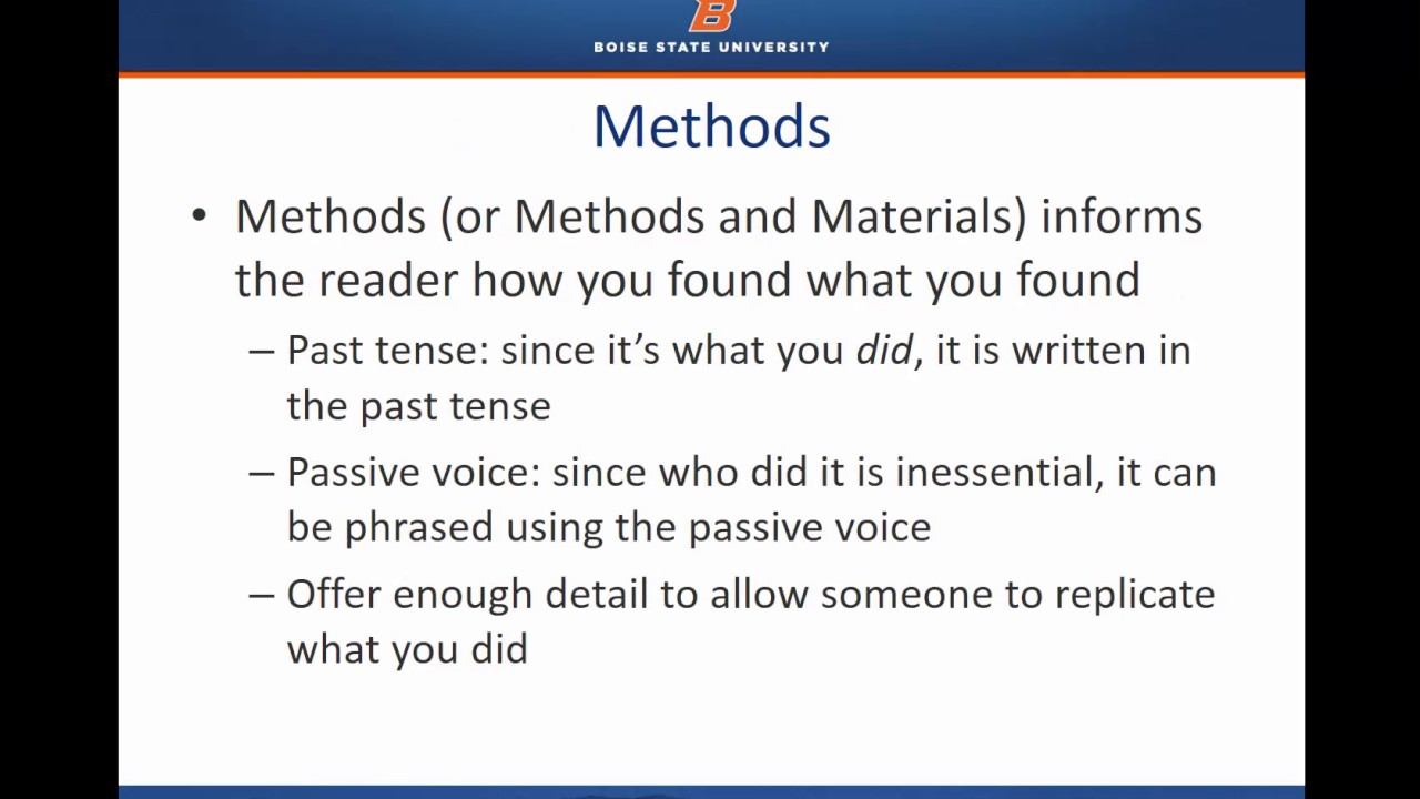 Scientific Reports: IMRaD