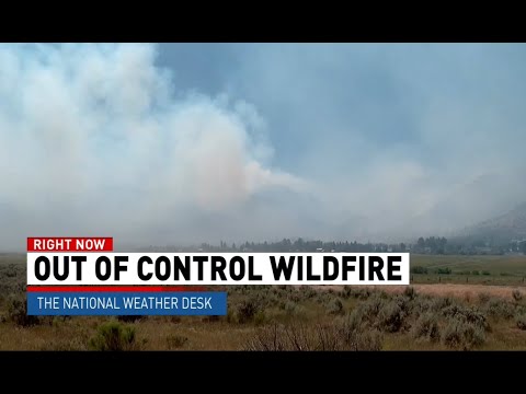 Today's TNWD: Lightning strike causes out of control fire in Utah