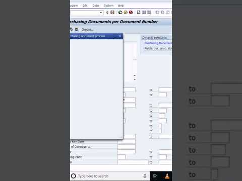List of Rejected Purchase Orders in SAP || ME2N || SAP Shorts || SAP ...