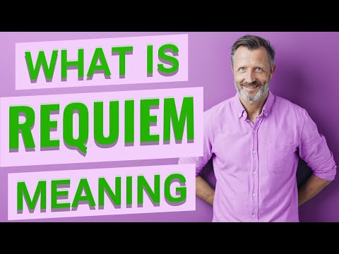 Requiem | Definition of requiem