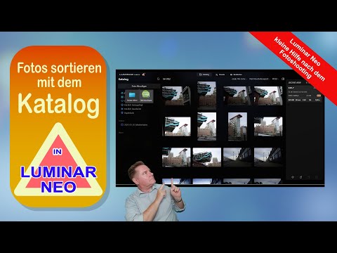 Fotos sortieren mit dem Luminar Neo Katalog