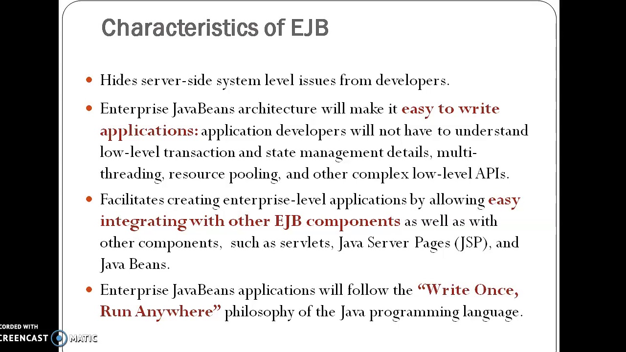 Introduction to EJB