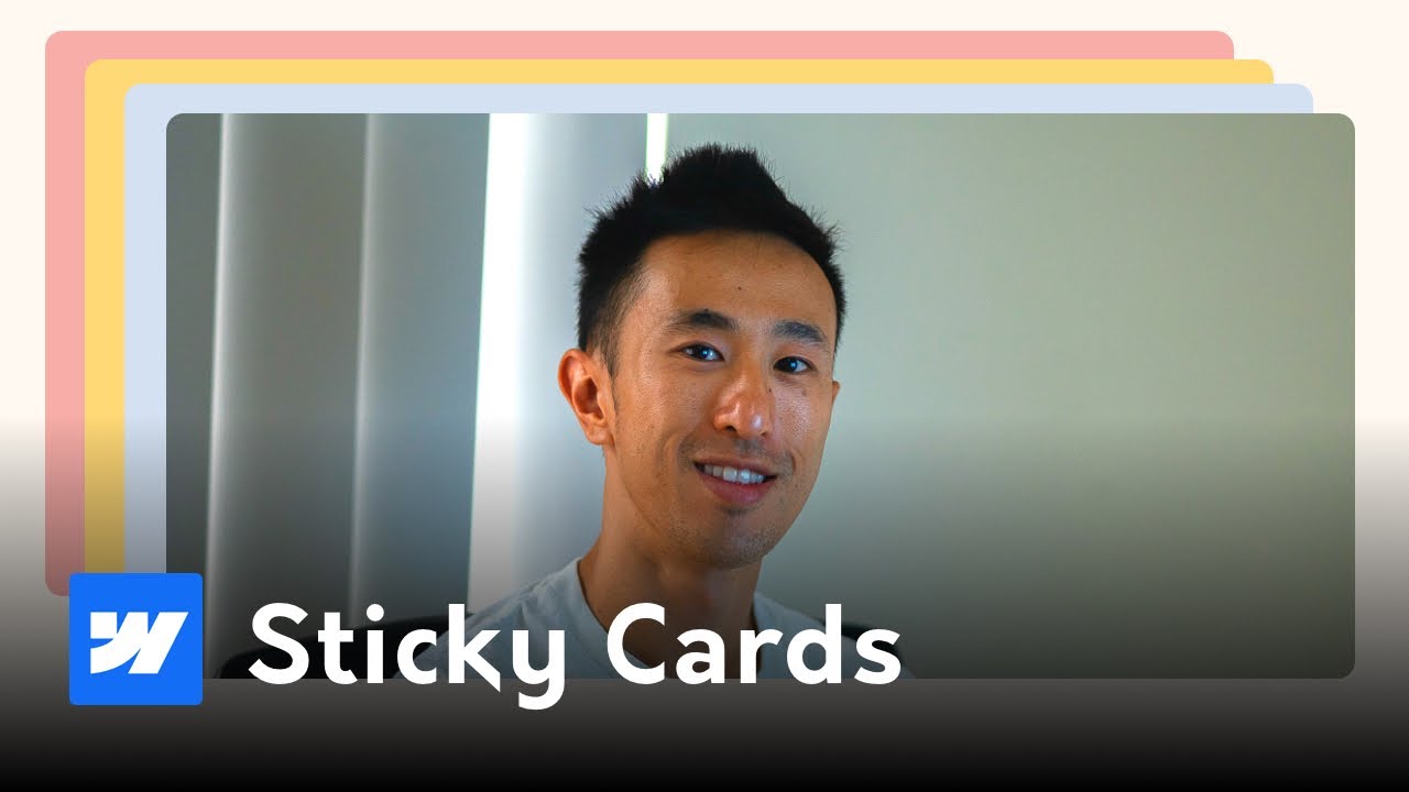 How to Build a Stacking Sticky Card Effect in Webflow (Fast & Easy)