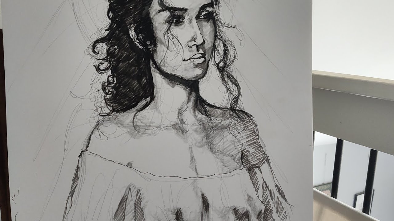 Stunning Drawing Techniques with Ink and Graphite on Paper | Art Tutorial