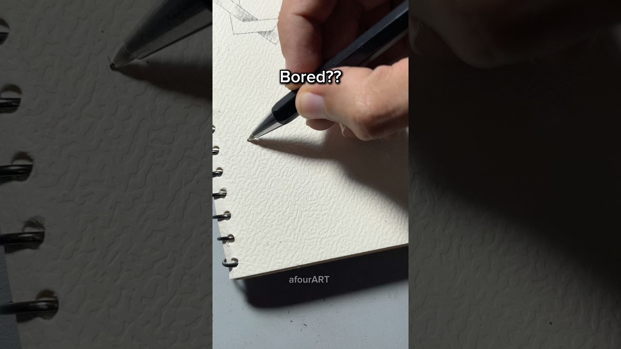 Simple things to draw when bored 🤯(#shorts )