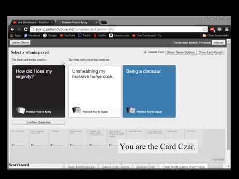 TESDAI Live - Pretend You're Xyzzy (Cards Against Humanity) 1/25/16