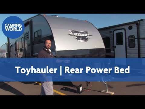 2017 Quicksilver 85x26FB | Toy Hauler | Silver Frost - RV Review