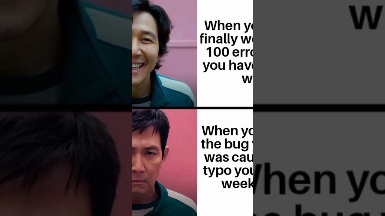 Life as a coder🤣🤣#CodingLife #Programmer #Debugging #Codev#Developer #TechMemes #programming  #memes