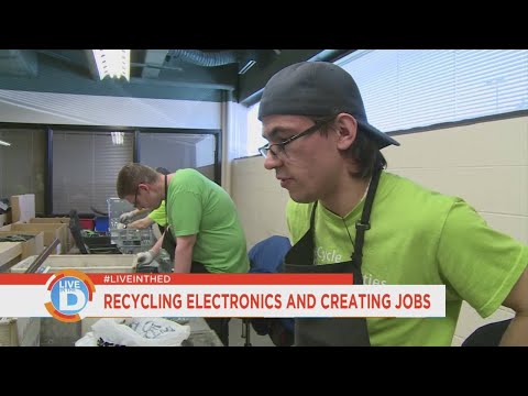 Live in the D: Recycling electronics and creating jobs