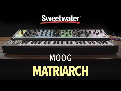 Moog Matriarch Dark 49-Key Semi-Modular Analog Synthesizer | Reverb