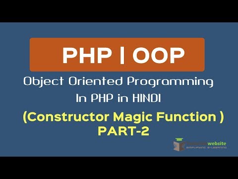 Learn OOPS Concept in PHP in HINDI | Magic Function Construct | Part 2 - Mind Luster