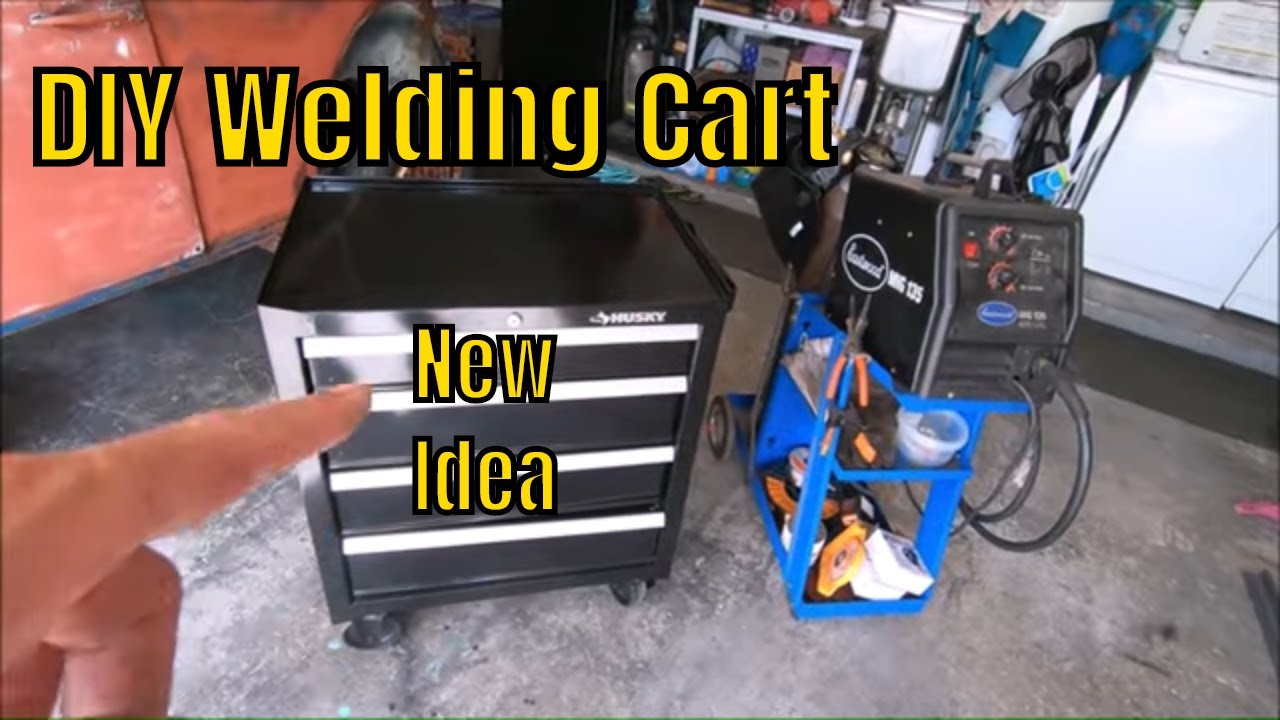 Simple DIY ULTIMATE Welding Cart for CHEAP!