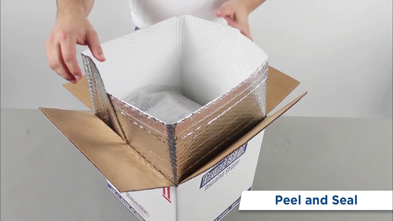 Thermal Shield 3D Box Liner Pack-out Instructions
