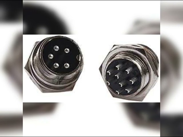 Circular Connector - AISG 8 Pin Male & Female Connector Cable ...