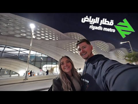 Saudi's INSANE new Metro! Riyadh Metro Opening!