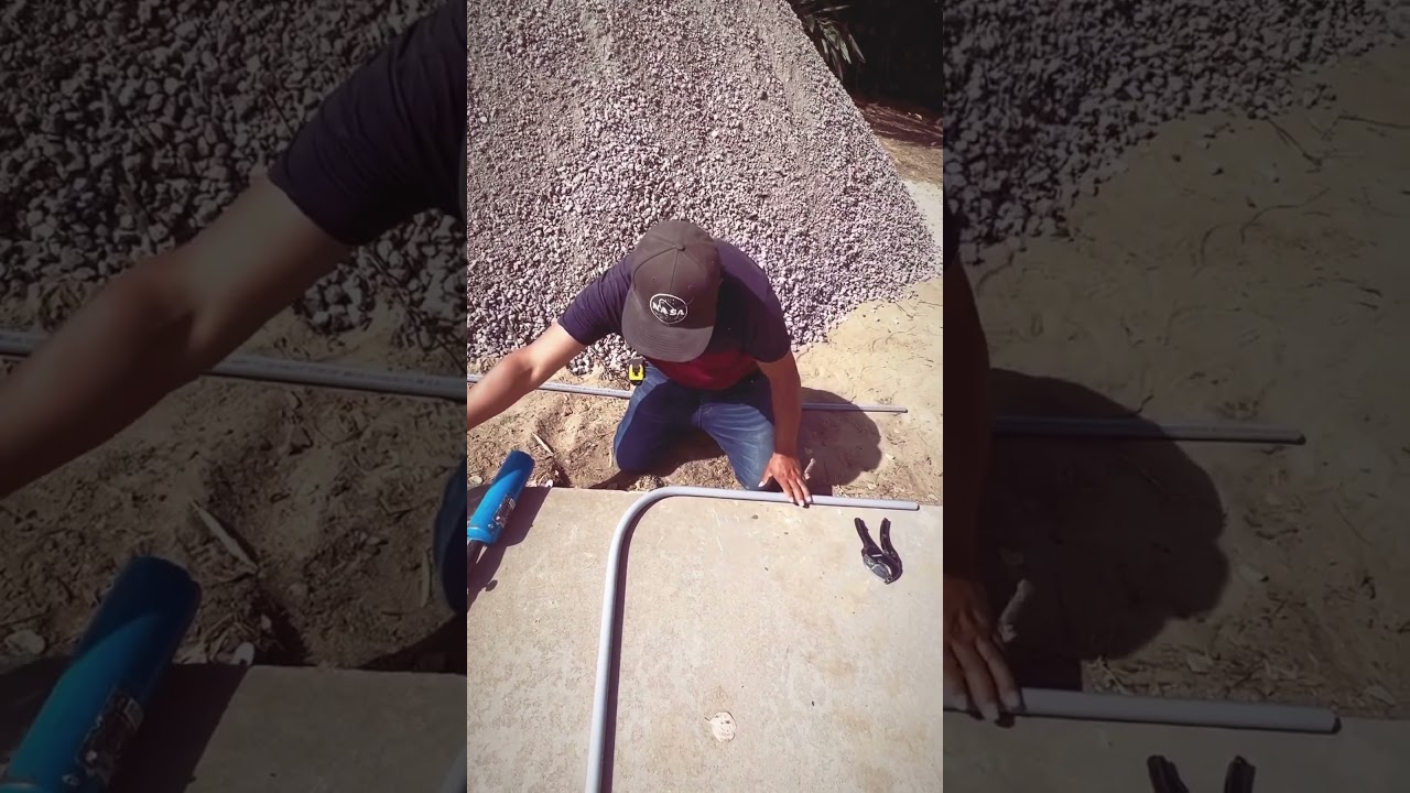 VERY COOL. BENDING PVC THE RIGHT WAY! #oddlysatisfying #cooltools