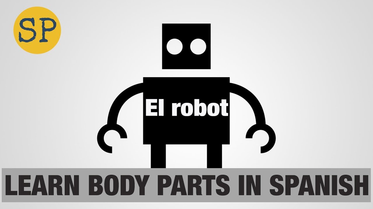 Spanish Body Parts | Learn Spanish for Kids | El Robot