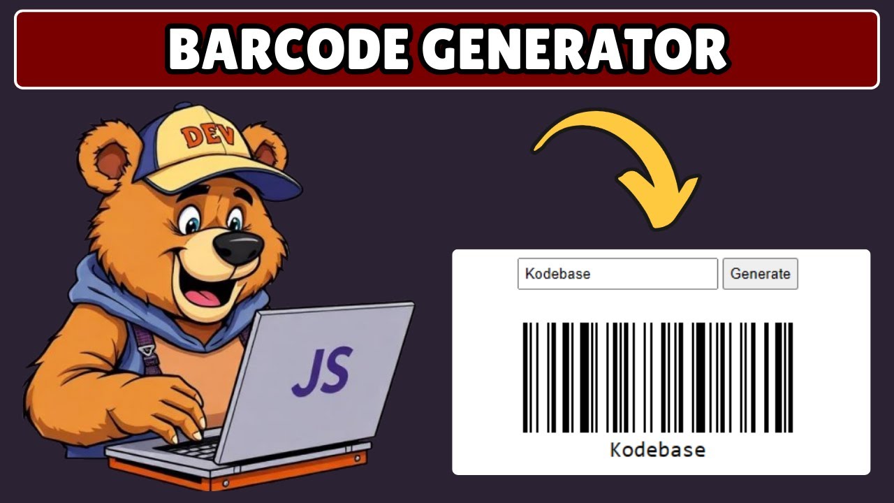 How to Generate Barcode in Javascript