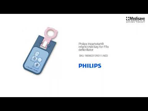 Philips Heartstart infant child key for FRx defibrillator 989803139311 AED