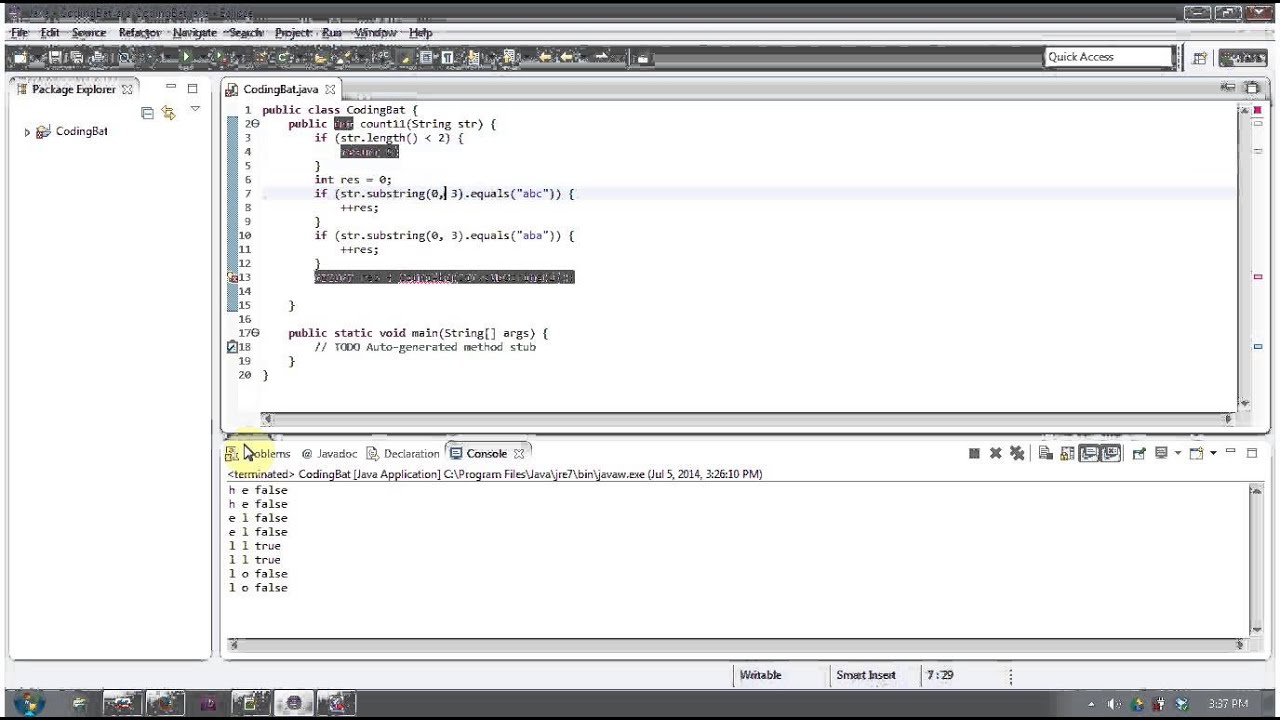 Let's play Coding Bat! Java Recursion - 1