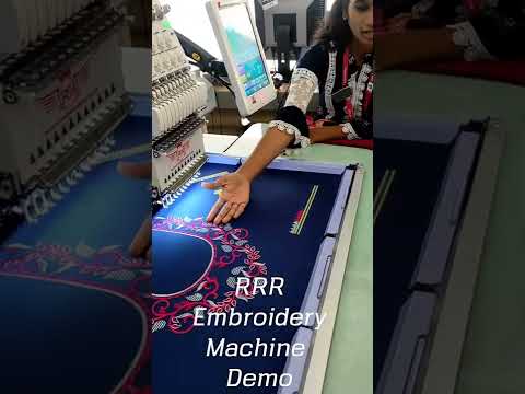 Manufacturer of Single Head Embroidery Machine & Doublehead Embroidery ...