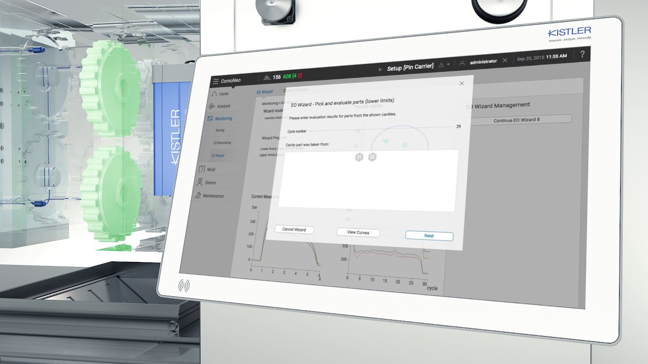 ComoNeo – setting new standards in automated process monitoring in injection molding