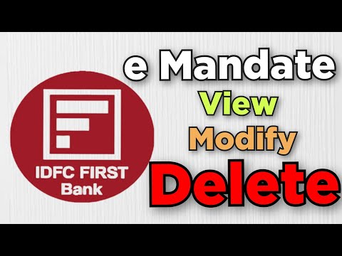 How to Cancel Idfc First Credit Card e mandate | How to cancel Credit Card Recurring Transactions