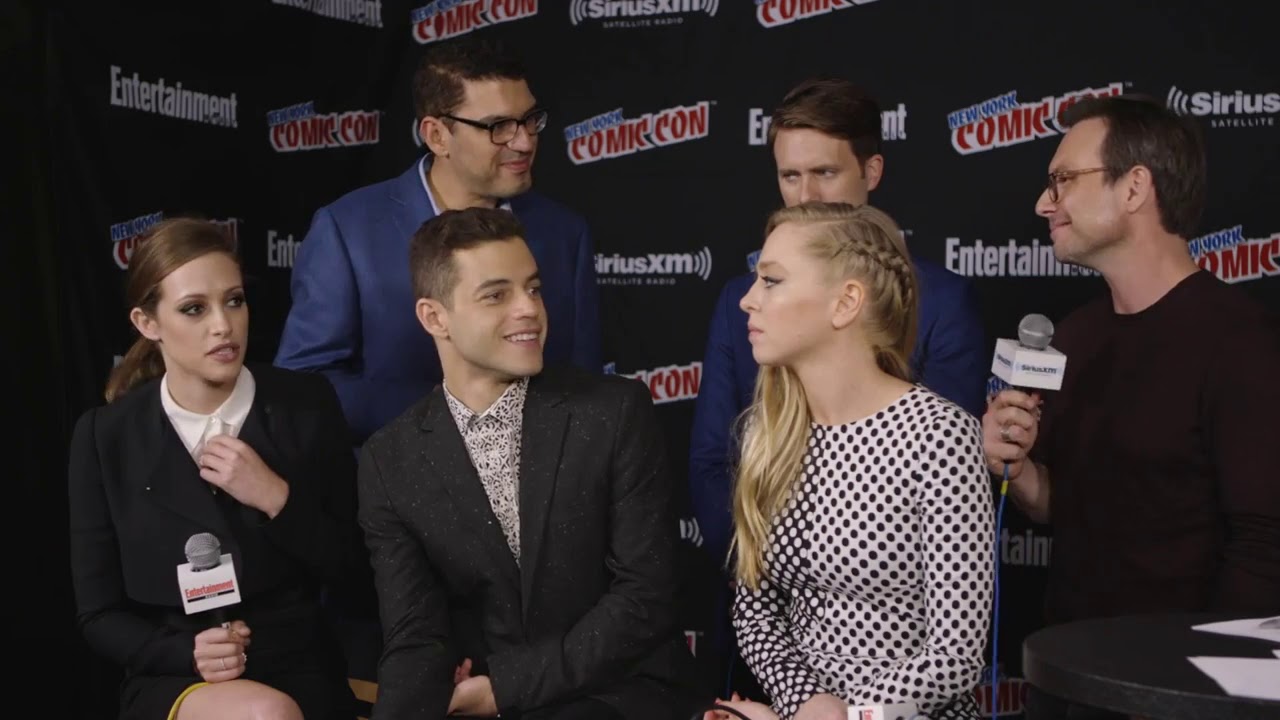 Mr Robot cast interview - New York Comic Con 2015