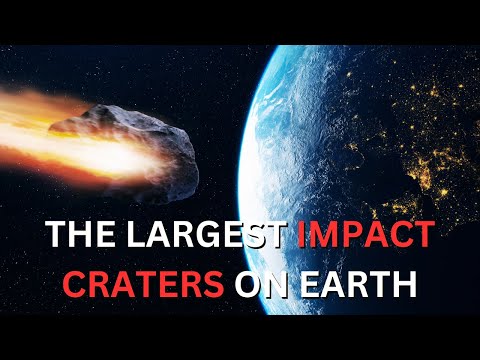 The Largest Impact Craters On Earth Seen From Space