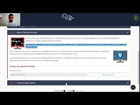 Tryhackme - Intro to Offensive Security (room) - Task 1- Hacking your ...
