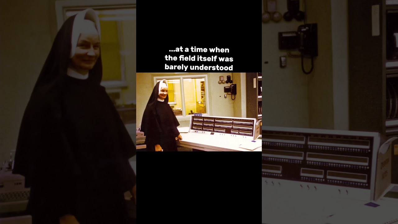 A Catholic Nun Became The First Woman To Earn A Computer Science PhD In U.S #history #feminism