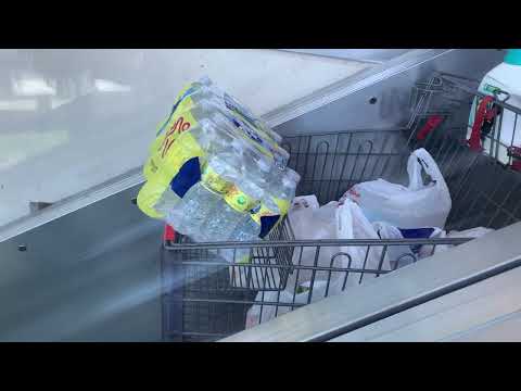 HEB CART ESCALATOR