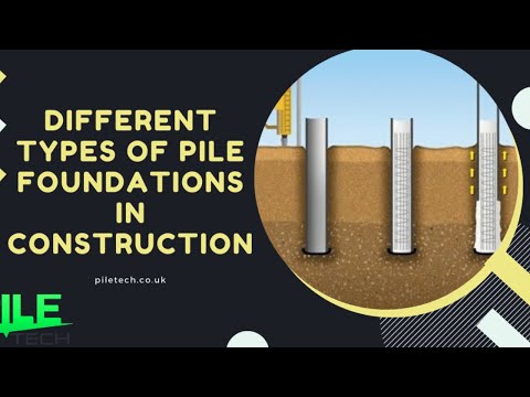 Pile foundations - When to use a pile foundation on structures.