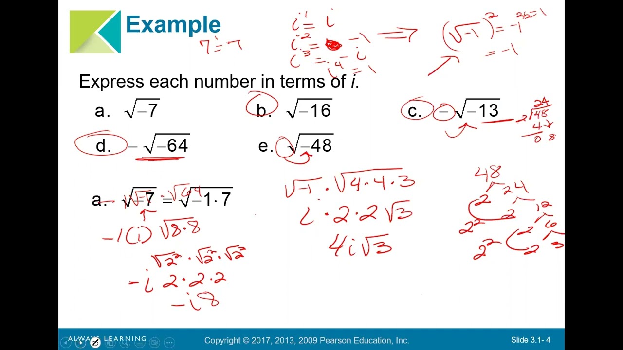 PowerPoint Complex Numbers
