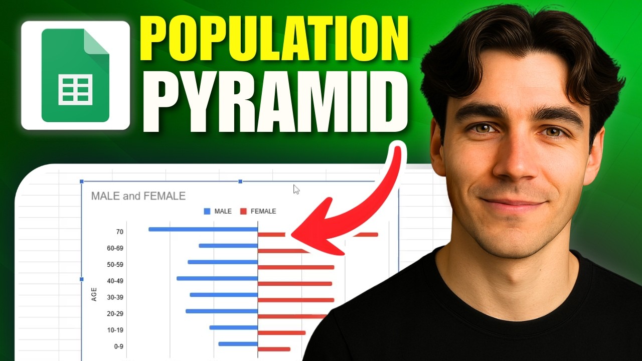 How to Make Population Pyramid Using Google Sheets (Tutorial 2026)
