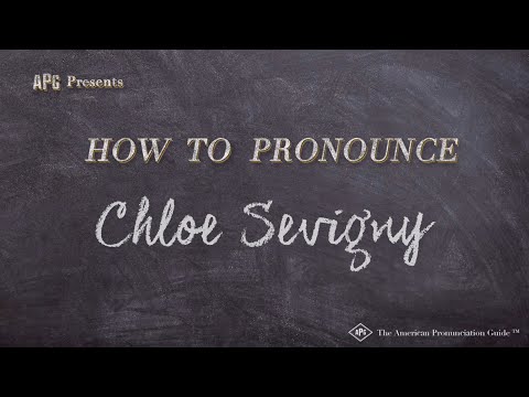 How to Pronounce Chloe Sevigny (Real Life Examples!)
