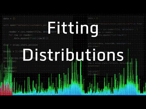 Fitting Probability Distributions to Data with SciPy (Python)