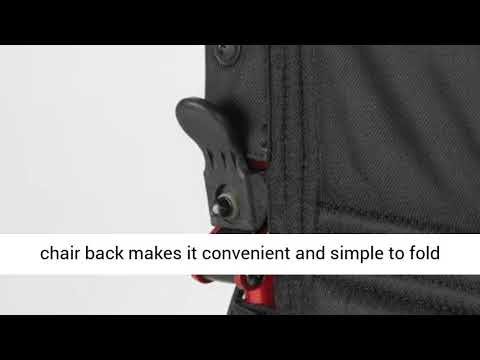 Drive Medical Lightweight Expedition Transport Wheelchair with Hand Brakes, Red