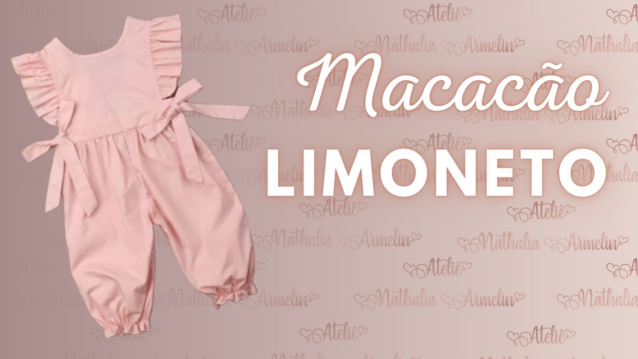 MACACÃO LIMONETO MOLDE PDF GRÁTIS FREE PATTERN