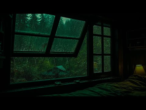 Sleep Better on a Rainy Day | The Soft Sound of Rain on the Window Makes You Free Your Mind& Relaxโ๏ธ