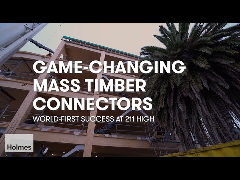 --GAME-CHANGING MASS TIMBER CONNECTORS--