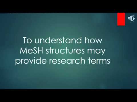 MESH Headings Part I & Part II