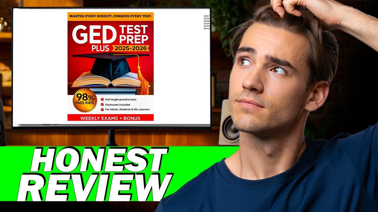 GED Test Prep Plus 2025–2026 Honest Review | Kaplan Guide, Practice Tests & Study Tips