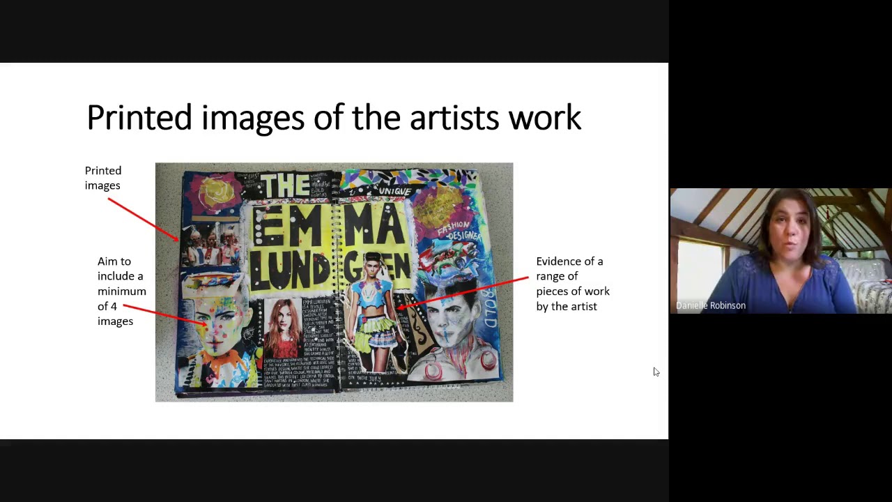 Artist Research Pages