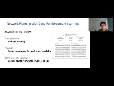 ML for Networking (SIGCOMM'21 Topic Preview)