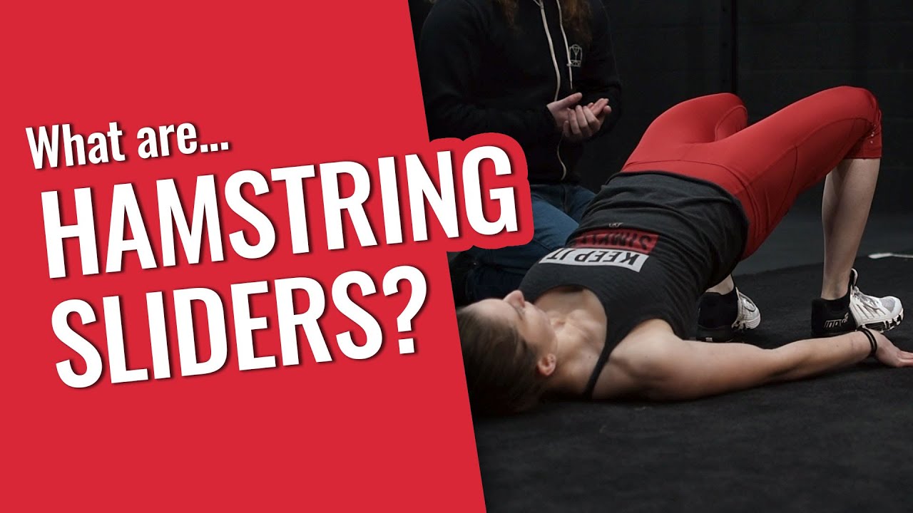 Hamstring Sliders // Hamstring Curls - The BEST Hamstring Activation Drill!